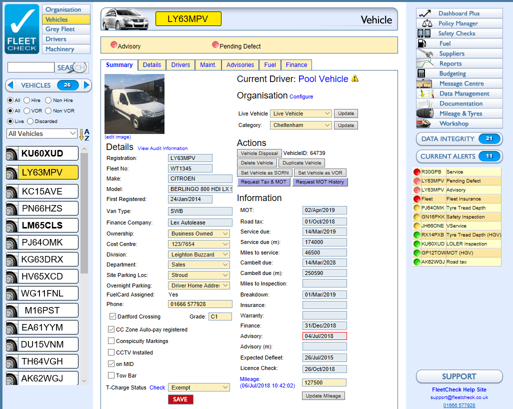Fully Customisable Vehicle Tracking System | Quartix Vehicle Tracking (UK)