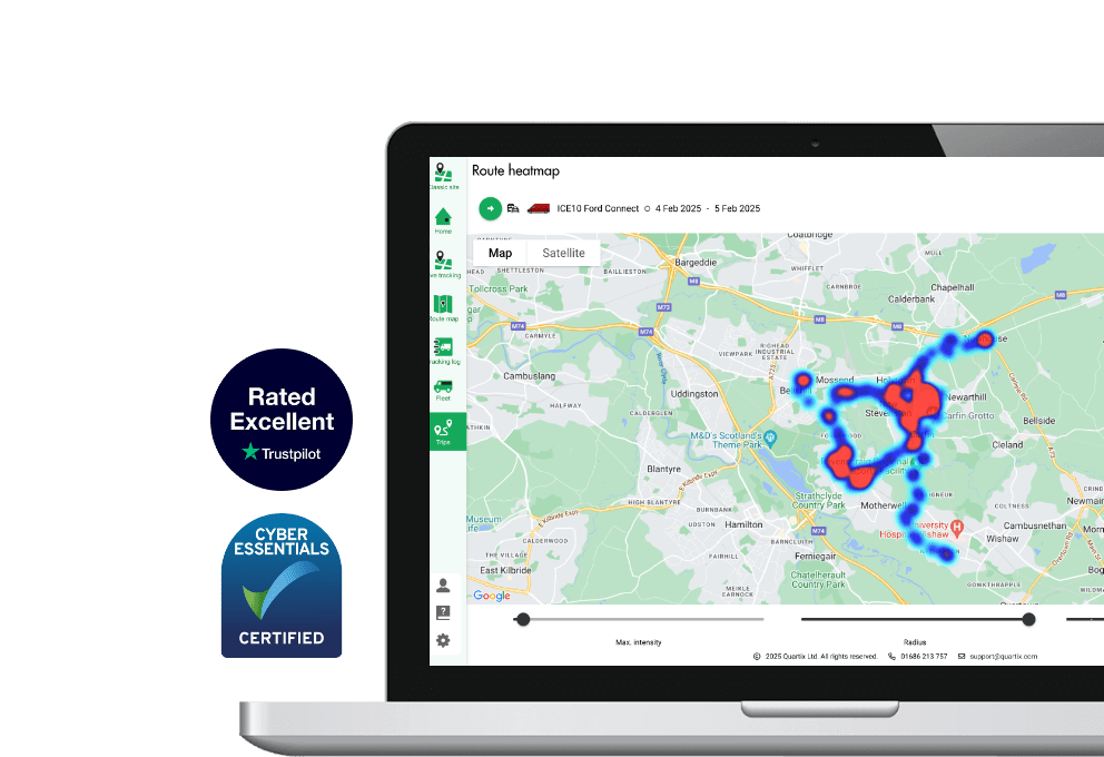 Vehicle Tracking: Commercial Fleet Tracking System - UK