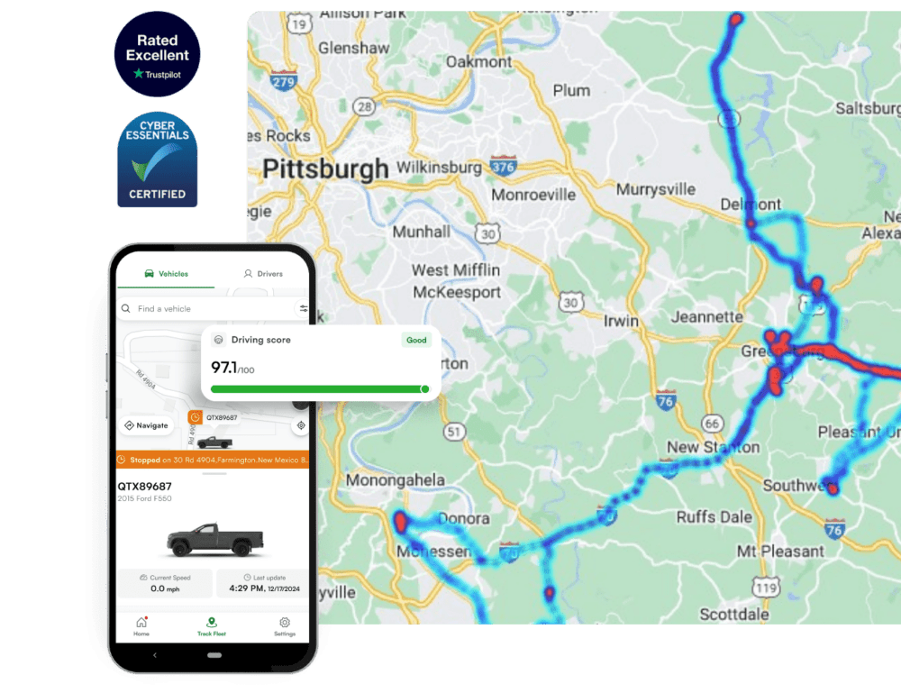Quartix Vehicle Tracking System - GPS Trackers for Businesses - US